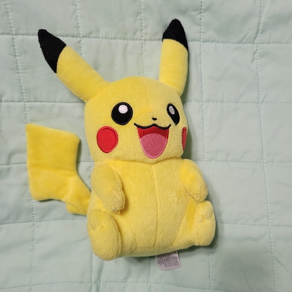 Hasbro | Toys | Pika Pika Pokmon Pikachu Plush Stuffed Animal | Poshmark